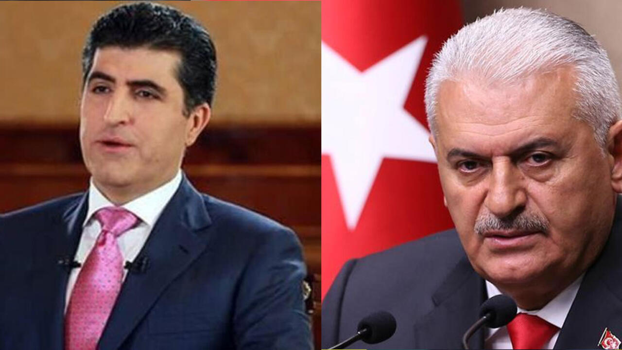 رئيس الوزراء التركي يلتقي رئيس حكومة كردستان العراق في أربيل - مونت ...