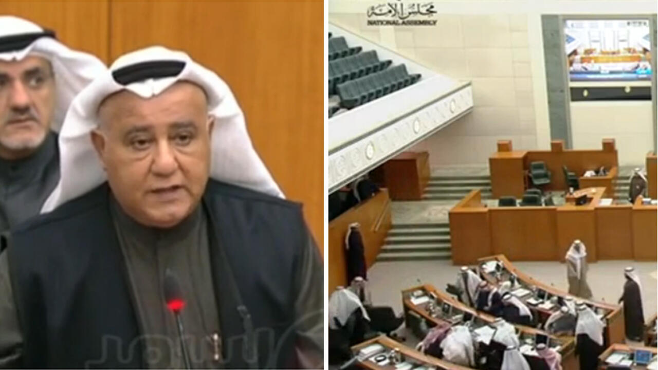بالفيديو: لحظة وفاة النائب نبيل الفضل في مجلس الأمة الكويتي